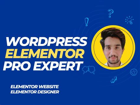 a full website using elementor pro page builder elementor developer