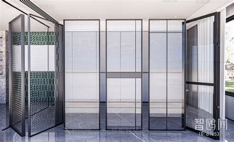 Modern Glass Screen Partition Sketchup Model Download Model Id