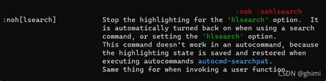 Vivim 如何取消搜索高亮vim取消搜索后高亮持续 Csdn博客