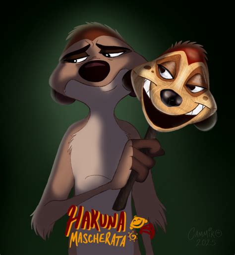 Timon Wears A Mask Not One You Can See Or Touch But One Forged From