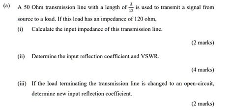 A 12 Source To A Load If This Load Has An Impedance Of 120 Ohm I