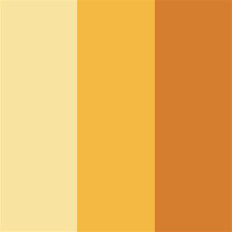 Yellow Sunset Color Palette Colordrop