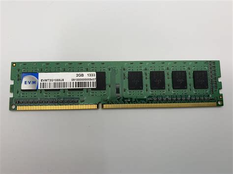 Evm 2gb Pc3 10600 Ddr3 1333 Desktop Ram Rnd Computers