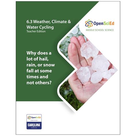 Openscied 63 Weather Climate And Water Cycling 1 Class Unit Kit
