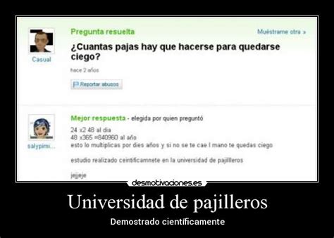 Imágenes Y Carteles De Pajilleros Desmotivaciones