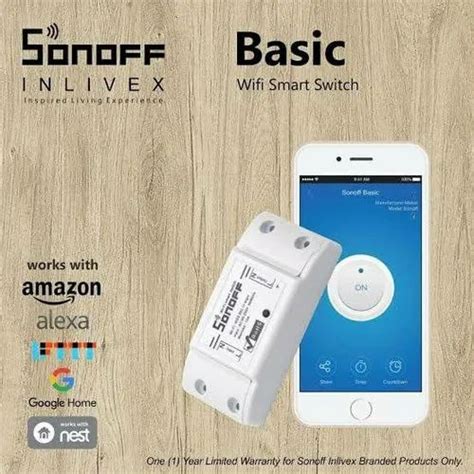 SONOFF Basic Wifi Smart Switch 10A 2200W At 350 Piece Remote Control Switches In Mumbai