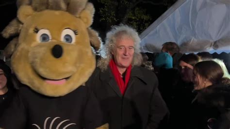 Anne Brummer On Linkedin Amazing Grace And Sir Brian May Are Back Switching On The Tree Light In…