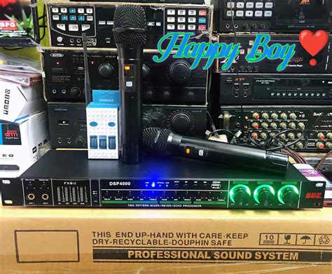 BBE DSP Front End Digital Effector Built In FBX Echo Effector Built In Bluetooth One Key Anti