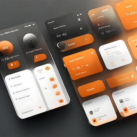Premium Photo Elegant Mobile App Ui Design