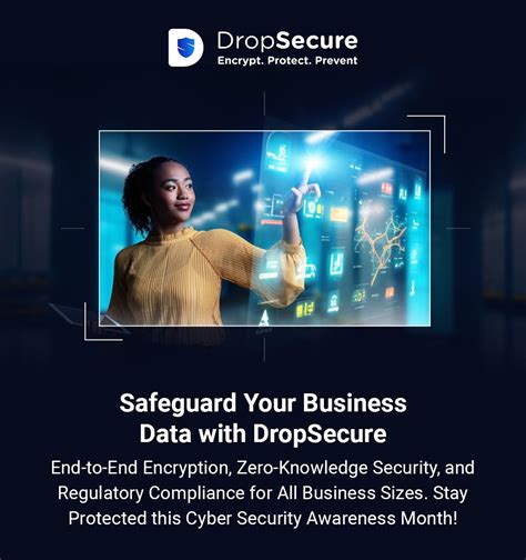 Dropsecure On Linkedin Cybersecurityawareness Cybersecurityawarenessmonth Datasecurity…