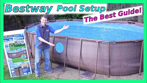 Bestway Power Steel Pool Pump Setup Instructions