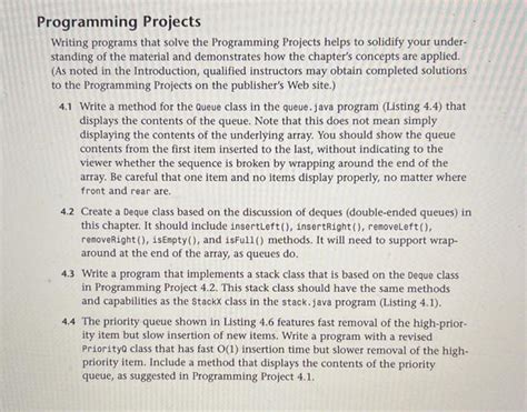Solved Programming Projects Writing Programs That Solve The
