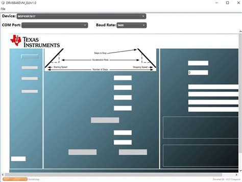 Drv8846evm Gui Error Motor Drivers Forum Motor Drivers Ti E2e Support Forums