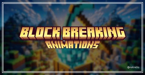 Block Breaking Animations Texture Pack 120 Mcpebedrock