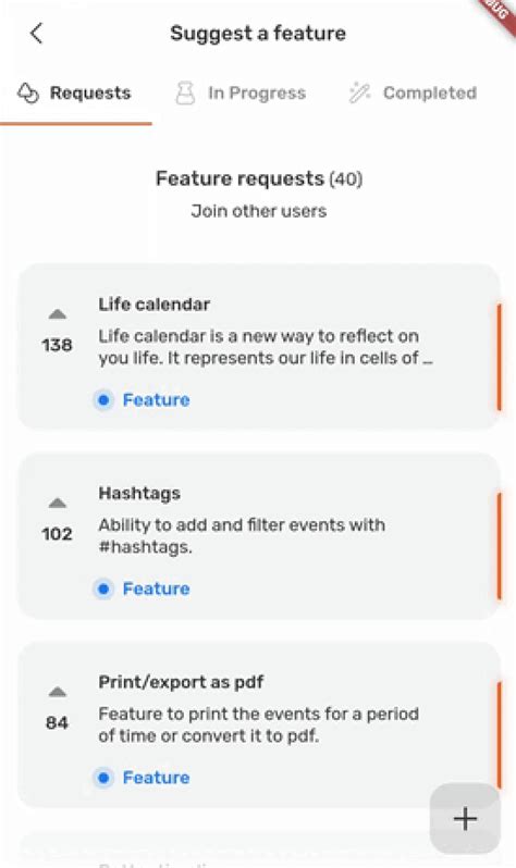 反馈 flutter package