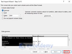 How To Open Notepad Or Text File In Excel With Columns 3 Easy Methods