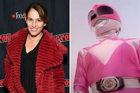 The Original Pink Power Ranger Amy Jo Johnson Was In Maine
