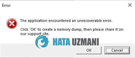Fix The Application Encountered An Unrecoverable Error On Roblox