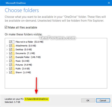 Restore Default Location Of Personal Folders In Windows 10 Page 4 Tutorials