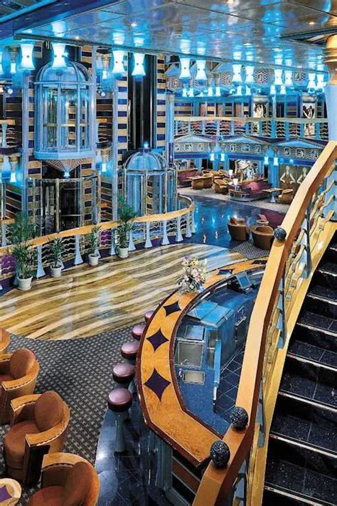 Carnival Miracle Atrium See How Carnival Decorates 27 Cruise Ships For