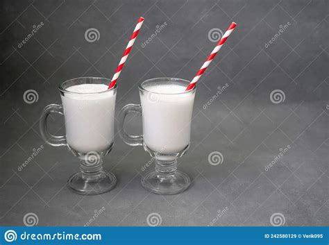 Lassi Yoghurt Drink Or Cocktail Traditional Indian Drink Stock Image