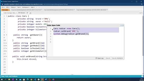 Apex Object Oriented Programming Languages Setter Method Youtube