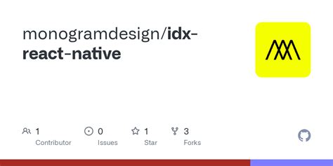 Github Monogramdesignidx React Native