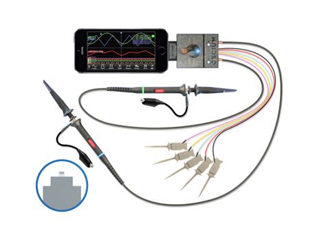Dual Analog Ios Oscilloscope With Native Lightning Connector From