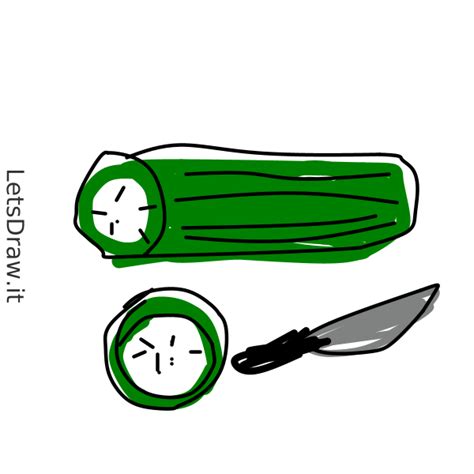 How To Draw Cucumber O Bprfm R Png LetsDrawIt