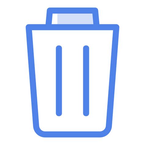Delete Generic Blue Icon