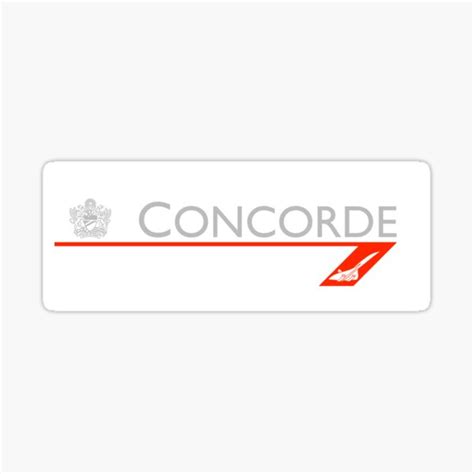 Concorde Vintage Logo Sticker For Sale By Aahk360 Redbubble