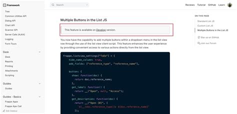 Issue In Button In List View Erpnext Frappe Forum
