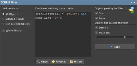 Working With The Query Language Altium Designer Technical Documentation