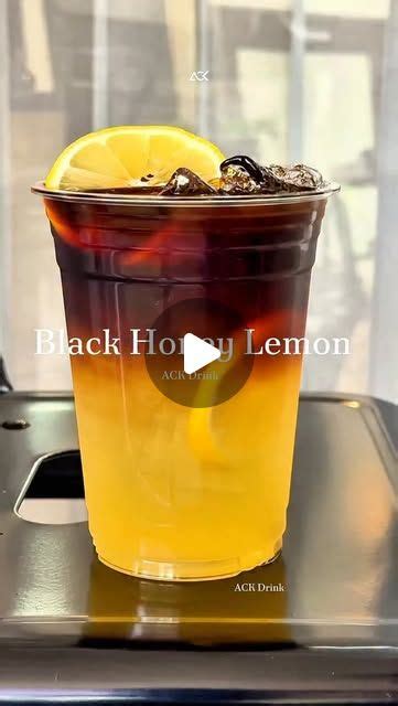 Ack Drink Th On Instagram 🐝🍋 กาแฟน้ำผึ้งมะนาว Ackdrink Honey