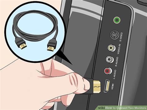 How To Connect Two Monitors With Pictures WikiHow