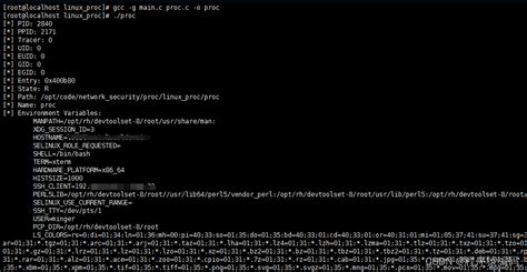 linux中的 proc文件系统详解 c c 代码实现 产看proc文件 csdn博客