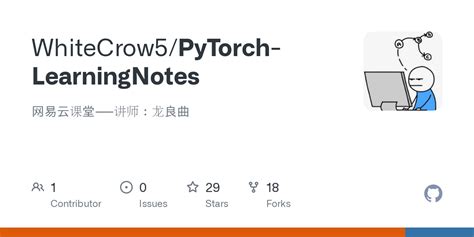 Github Whitecrow5pytorch Learningnotes 网易云课堂——讲师：龙良曲