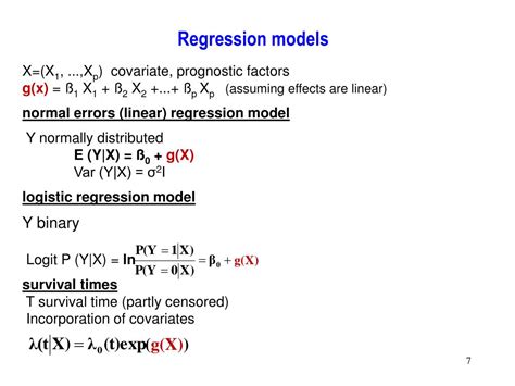 Ppt The Use Of Fractional Polynomials In Multivariable Regression