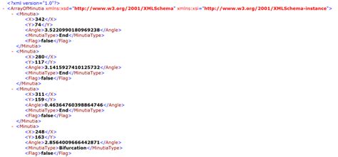 Xml File Created With The Extracted Minutiae Of Finger Print Download