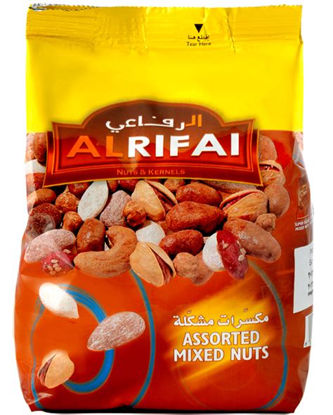 Al Rifai Assorted Mixed Nuts Pouch 500g