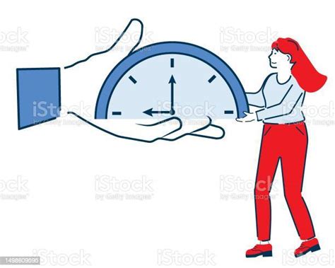 시간 관리의 다양한 활동에 있는 사람들과 함께하는 시간 관리 개념 그림 벡터 그림 Eps10 개념에 대한 스톡 벡터 아트 및 기타 이미지 Istock