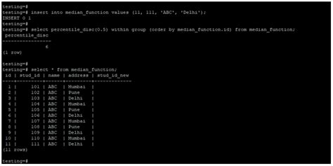 Postgresql Median How Does Median Work In Postgresql Examples