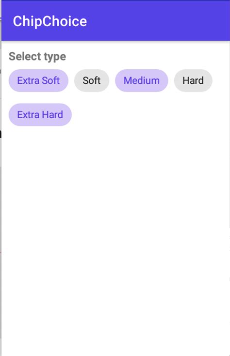 Android Choice Chip Using Kotlin With Example Tutorialwing