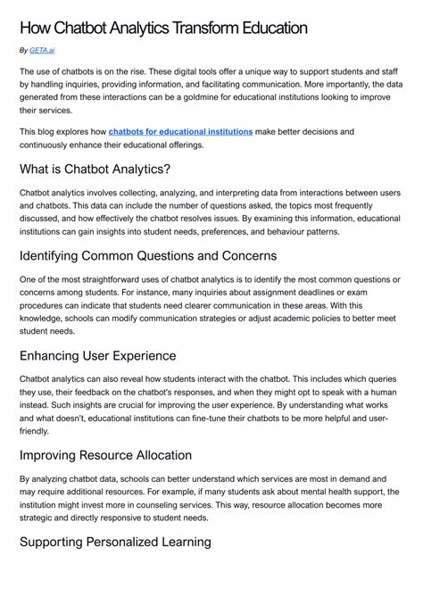 Ppt How Chatbot Analytics Transform Education Powerpoint Presentation Id 13215586