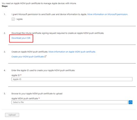 How To Renew Apple Push Notification Certificate In Microsoft Intune