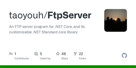 Github Taoyouh Ftpserver An Ftp Server Program For Net Core And Its Customizable Net