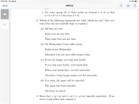 Solved E For Every Group G ∗ There Exists An Element A∈g