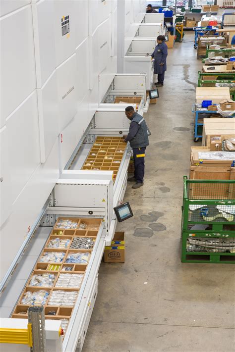 Warehouse Automation Vertical Lift Modules Asrs System Uses