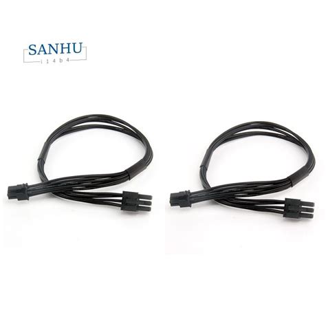 Mini 6 Pin To 6 Pin Pci Express Video Card Power Adapter Cable สําหรับ Pro G5 14 Inch 35 ซม