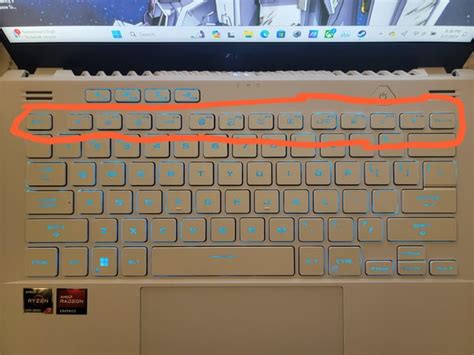 Asus Rog Zephyrus G14 Top Keys Wont Work R Asusrog